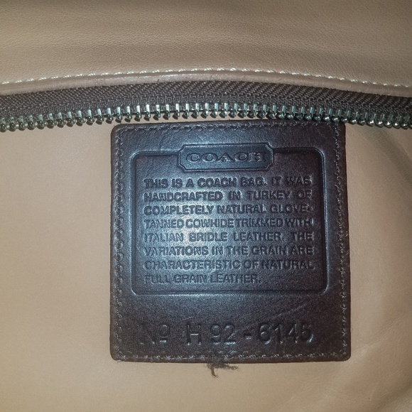 Coach | Bags | Vintage Rare Leather Coach Bag | Poshmark